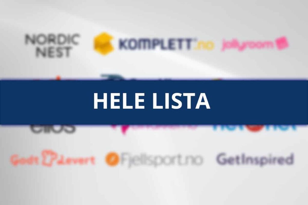 Toppliste: Her er Norges 100 største nettbutikker - Netthandel.no