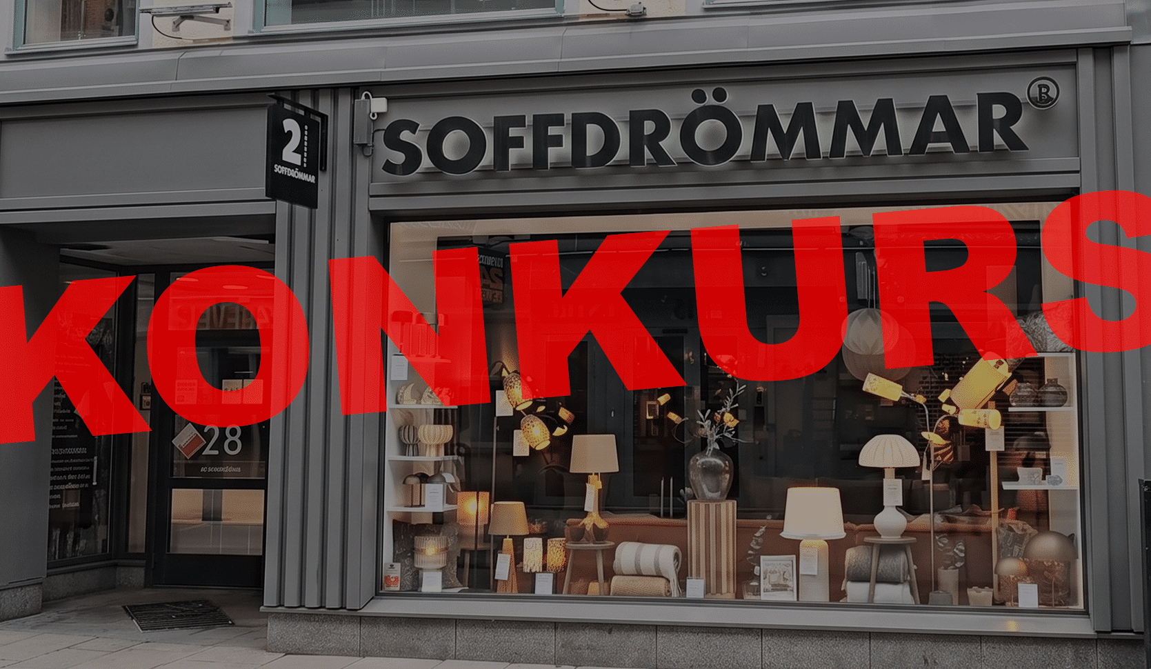Soffdrömmar i konkurs – stenger nettbutikken og siste butikk i Göteborg ...